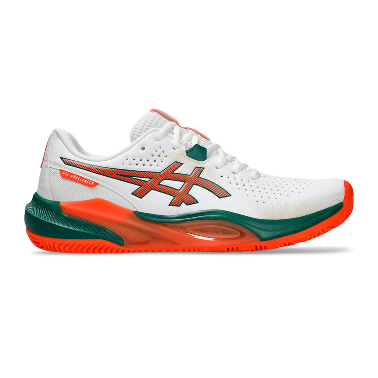 Gel-Resolution X Scarpa per terra rossa Uomini - rosa, bianco | Padel-Point